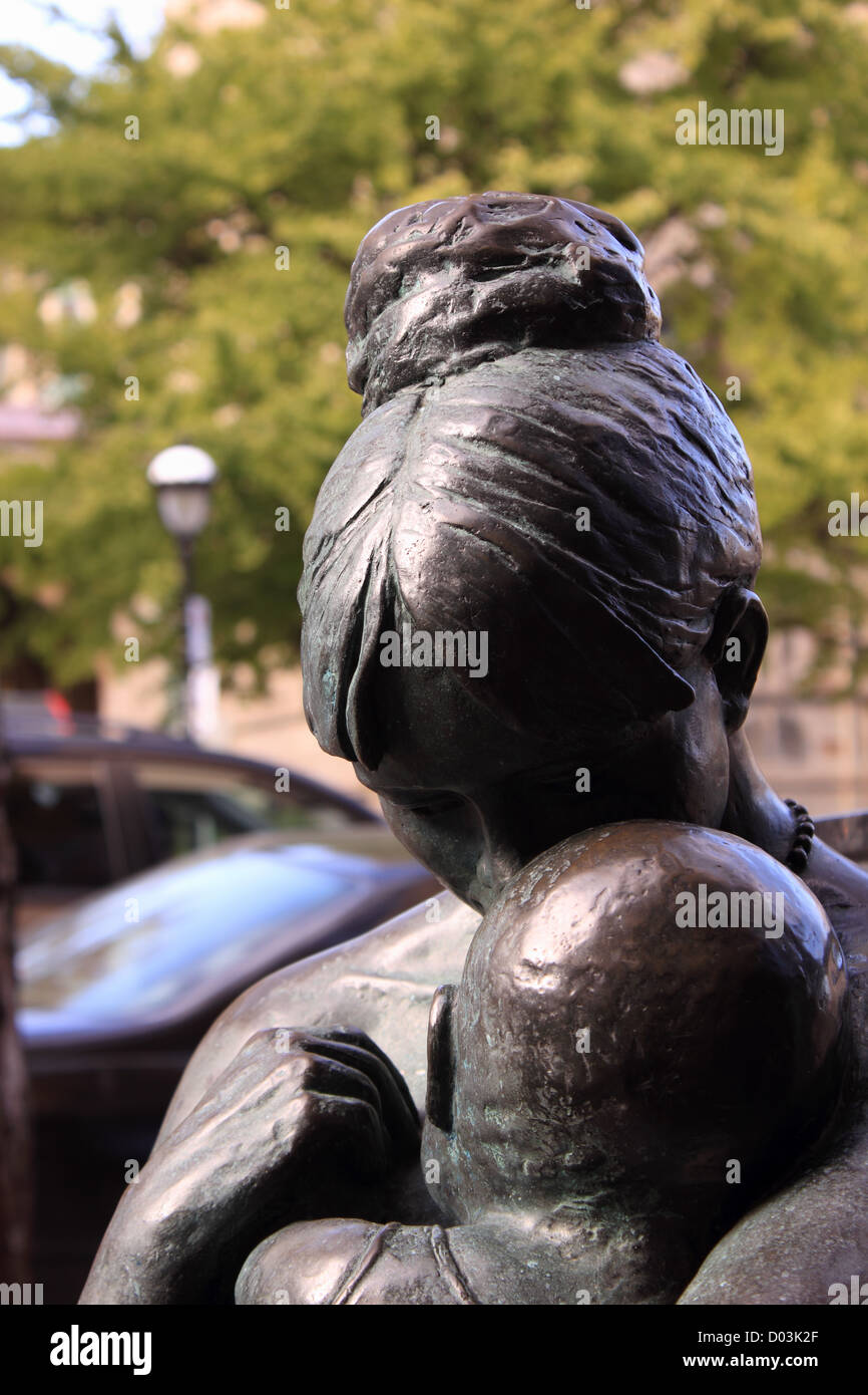 Canada, Quebec, Montreal, statue Stock Photo - Alamy