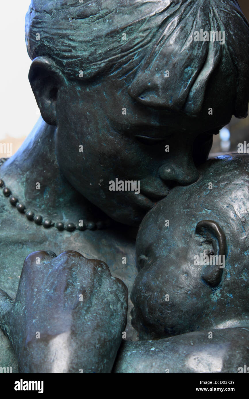 Canada, Quebec, Montreal, statue Stock Photo - Alamy