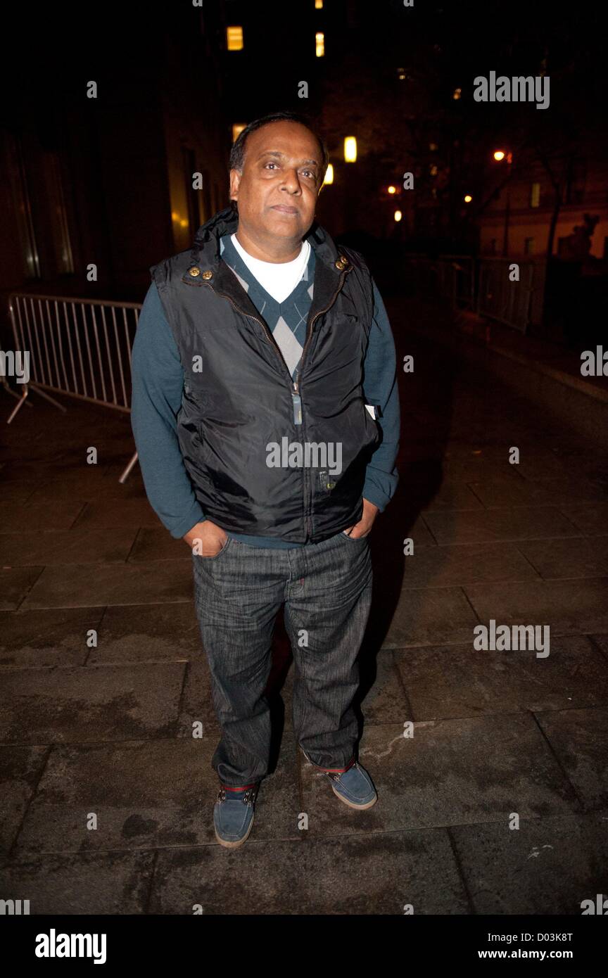 Nov. 16, 2012 - Manhattan, New York, U.S. - BRIAN RAMNARINE leaves ...