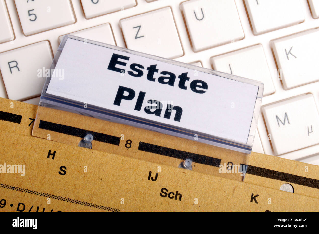 real estate plan on business folder showing buy a house concept Stock ...