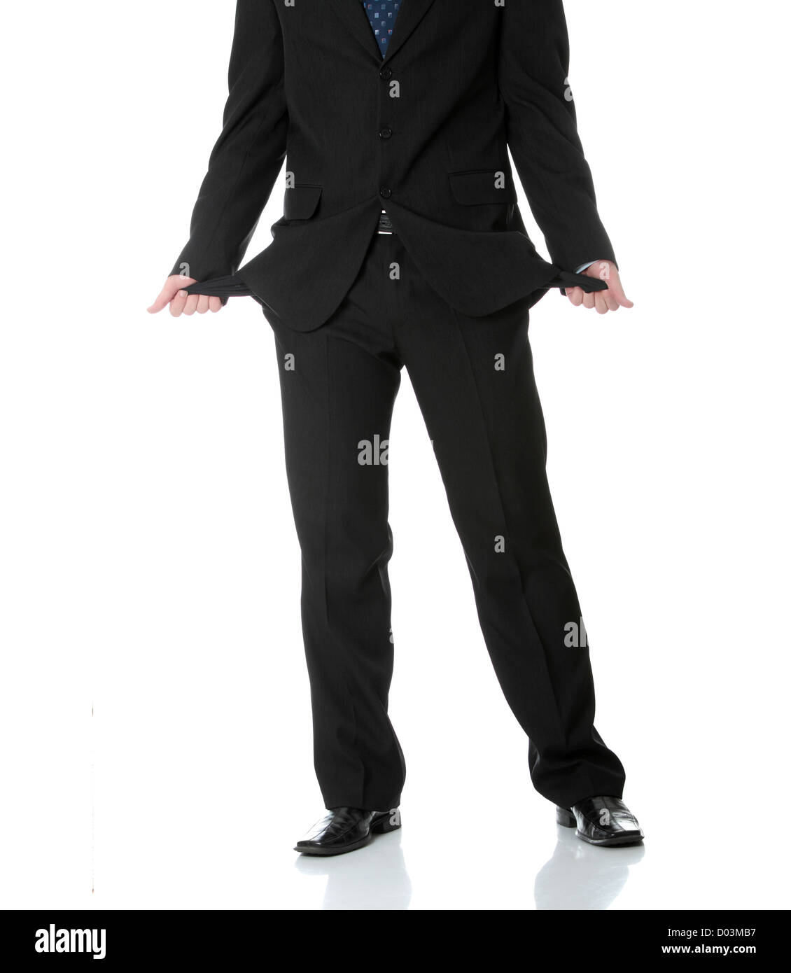 Sad and broke business man Stock Photo - Alamy