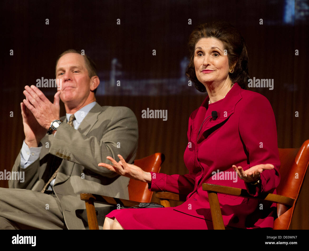 Lynda Bird Johnson Robb daughter of former U.S. Pres. Lyndon Johnson ...