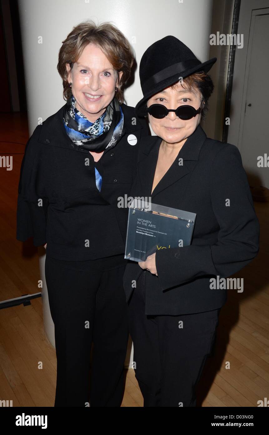 Elizabeth Sackler, Yoko Ono in attendance for Brooklyn Museum's Women ...