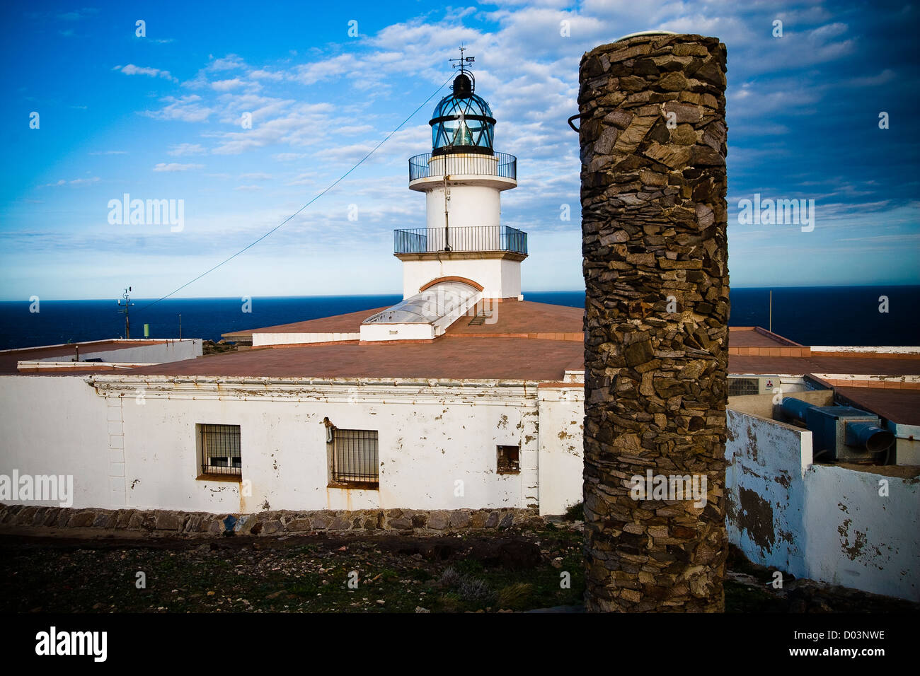 Cap de Creus Lighthouse. Cadaques (Costa Brava) Alt Empordà. Girona ...