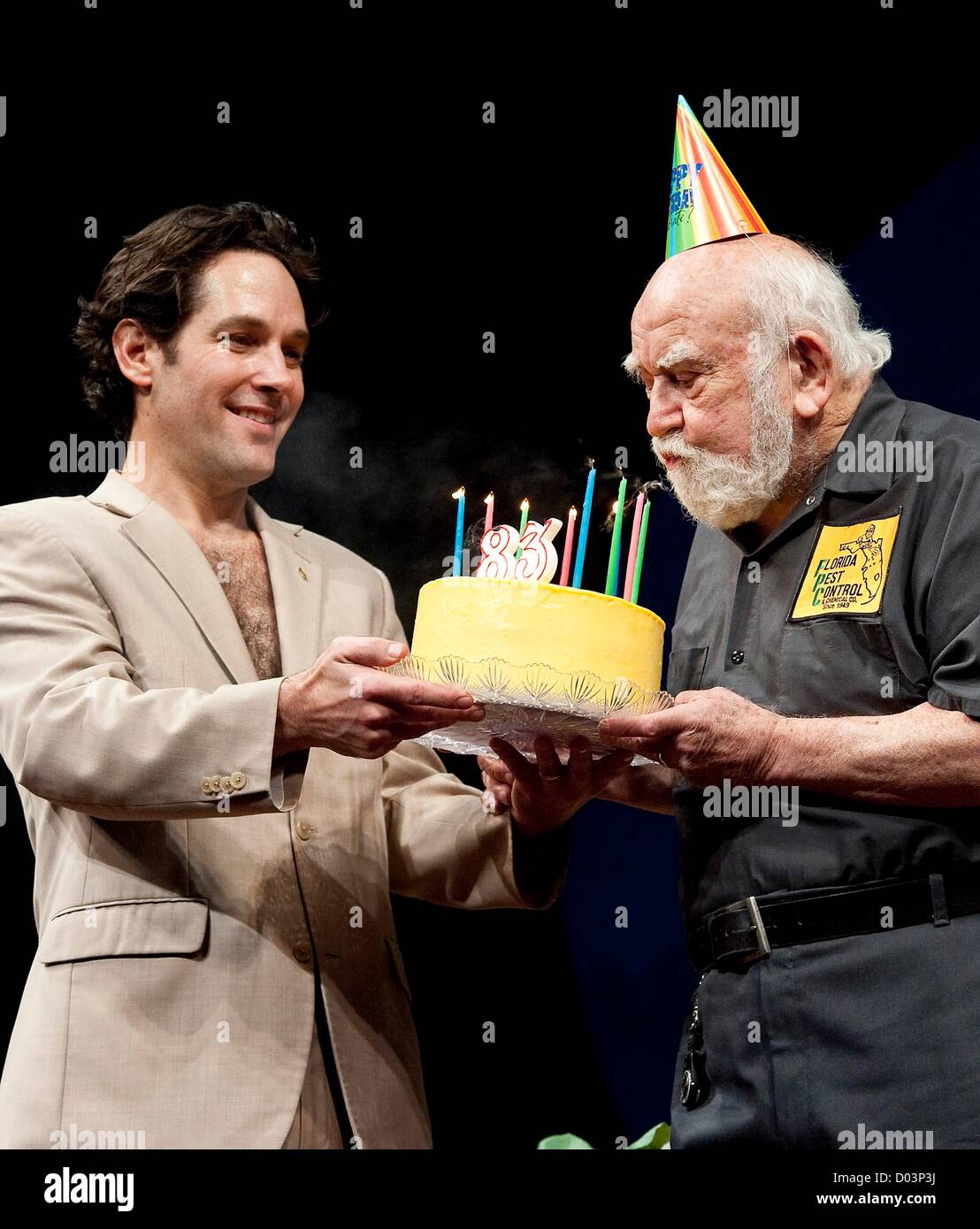 Paul Rudd; Ed Asner at arrivals for Ed Asner Celebrates 83rd Birthday ...