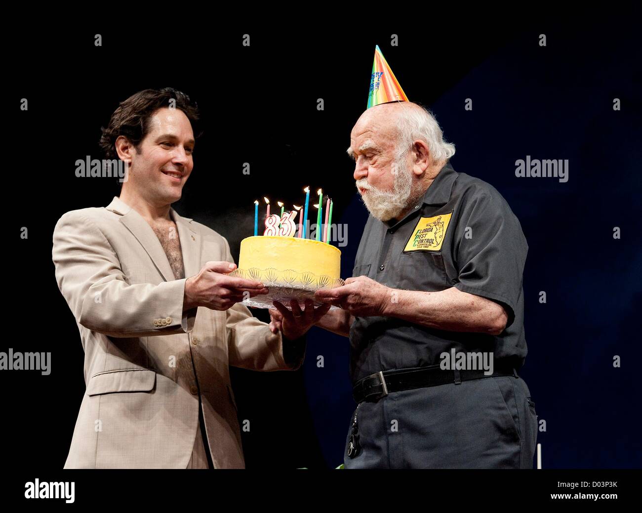 Paul Rudd; Ed Asner at arrivals for Ed Asner Celebrates 83rd Birthday ...