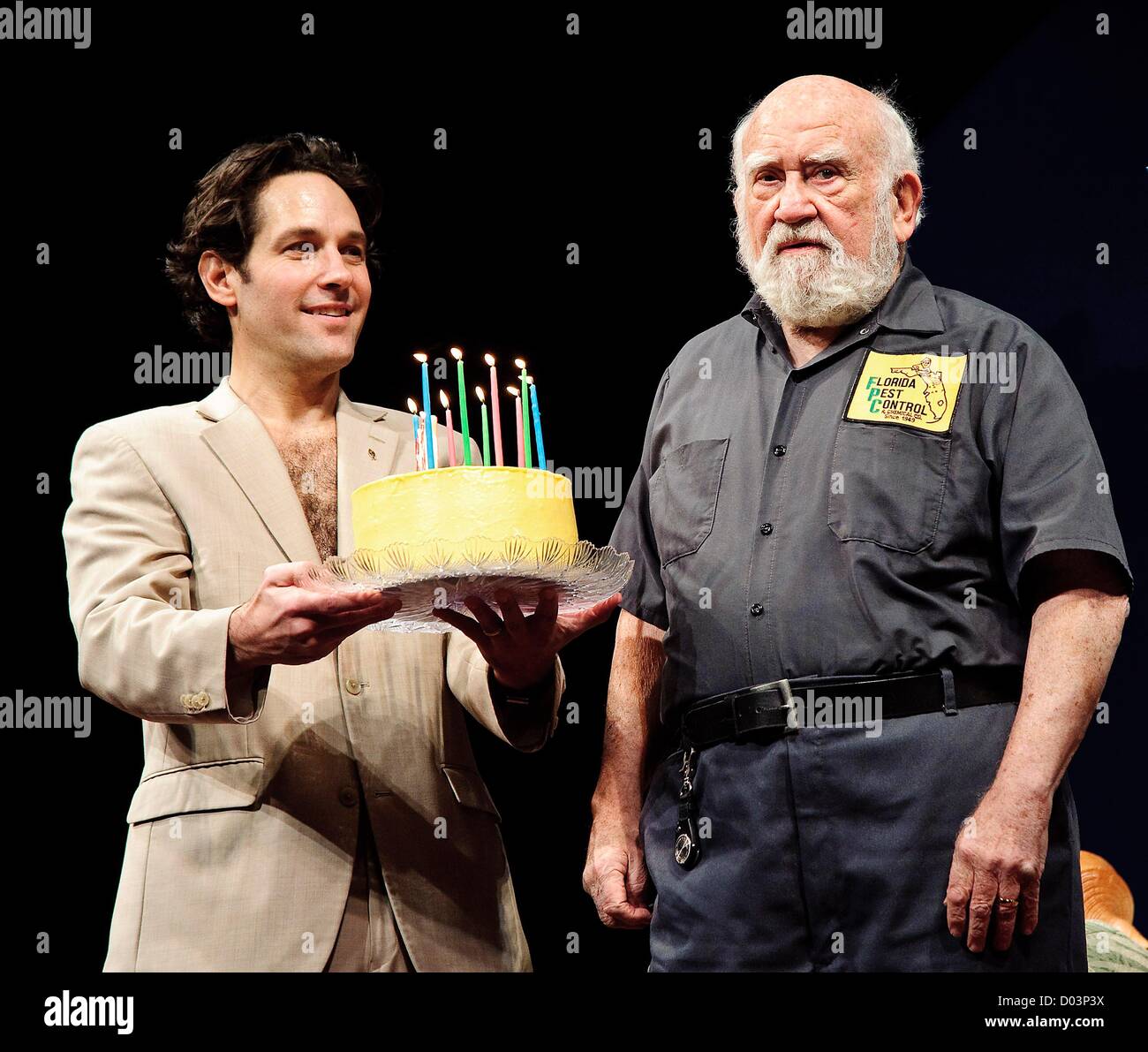 Paul Rudd; Ed Asner at arrivals for Ed Asner Celebrates 83rd Birthday ...