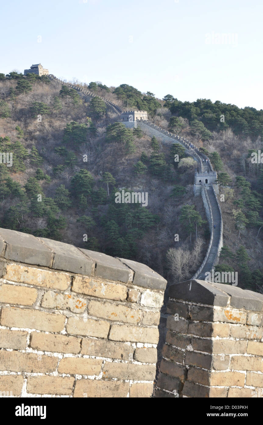 The Great Wall of China, outside of Beijing Stock Photo - Alamy