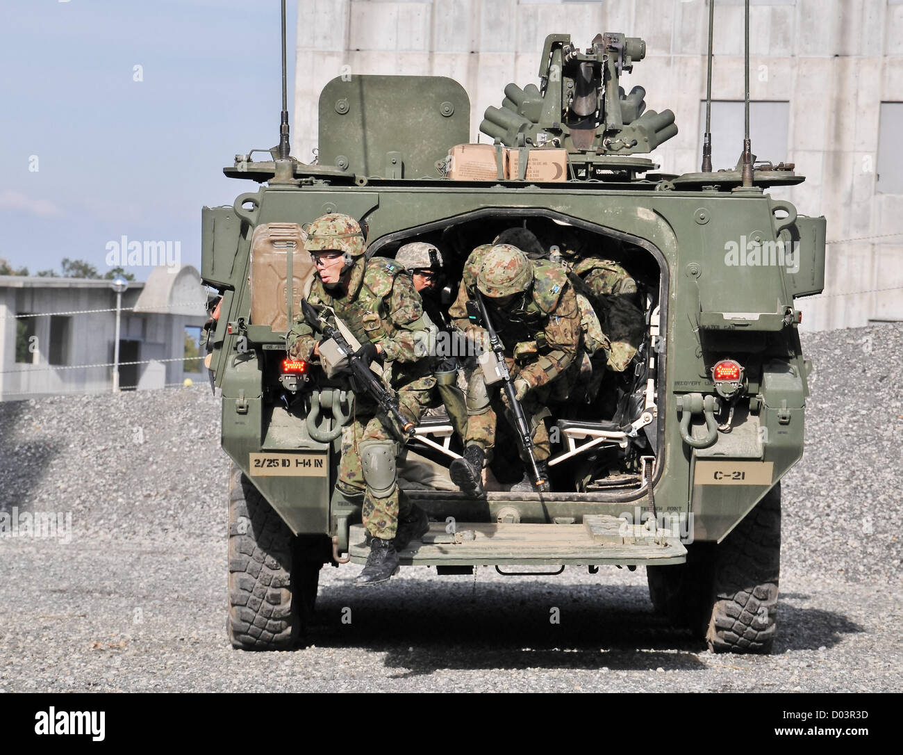October 26, 2012, Aibano Training Area, Japan - U.S. and Japanese ...