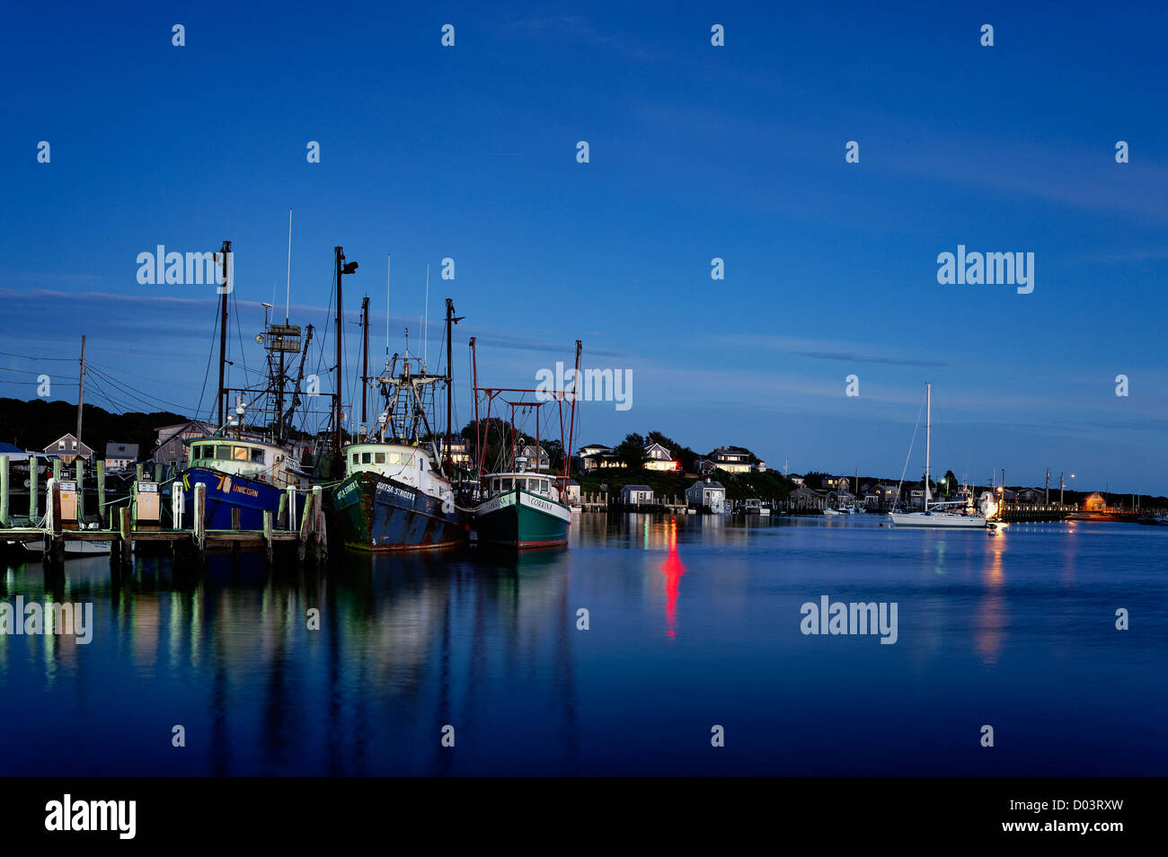 Quaint fishing village of Menemsha, Chilmark, Martha's Vineyard ...