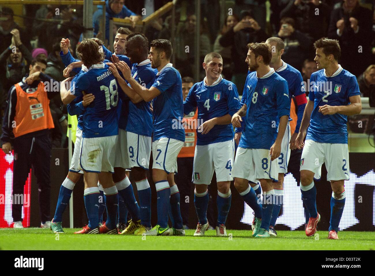 Italy team group (ITA), NOVEMBER 14, 2012 - Football / Soccer : Italy ...