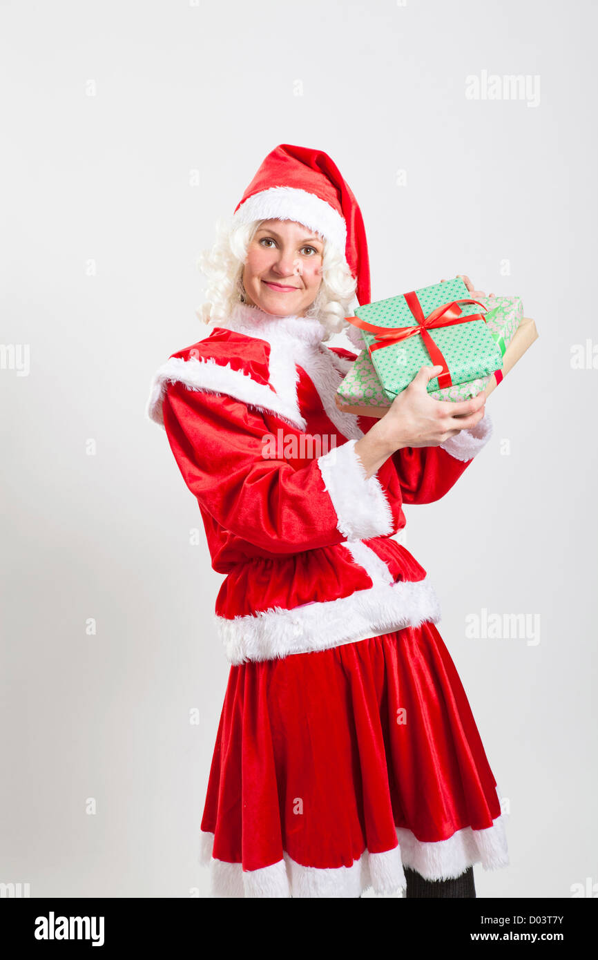 Female elf santa helper hi-res stock photography and images - Alamy