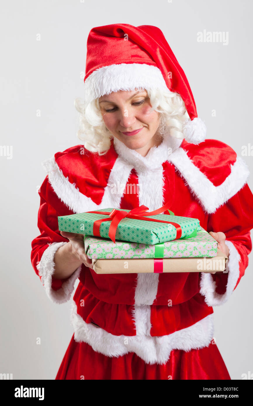 Female elf santa helper hi-res stock photography and images - Alamy