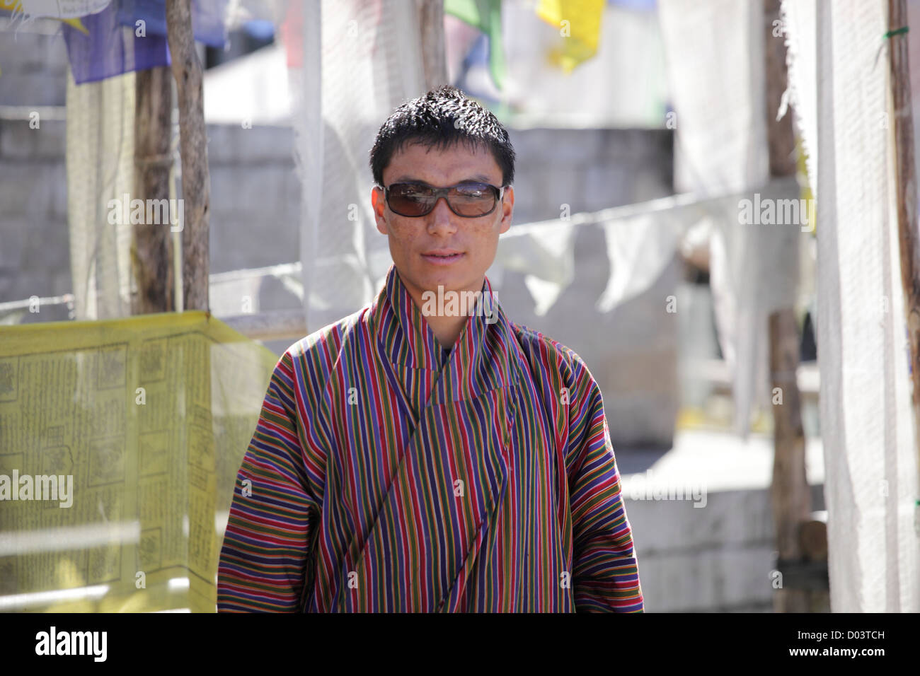 An handsome adult monk with this sunglasses posing for the camera Stock ...