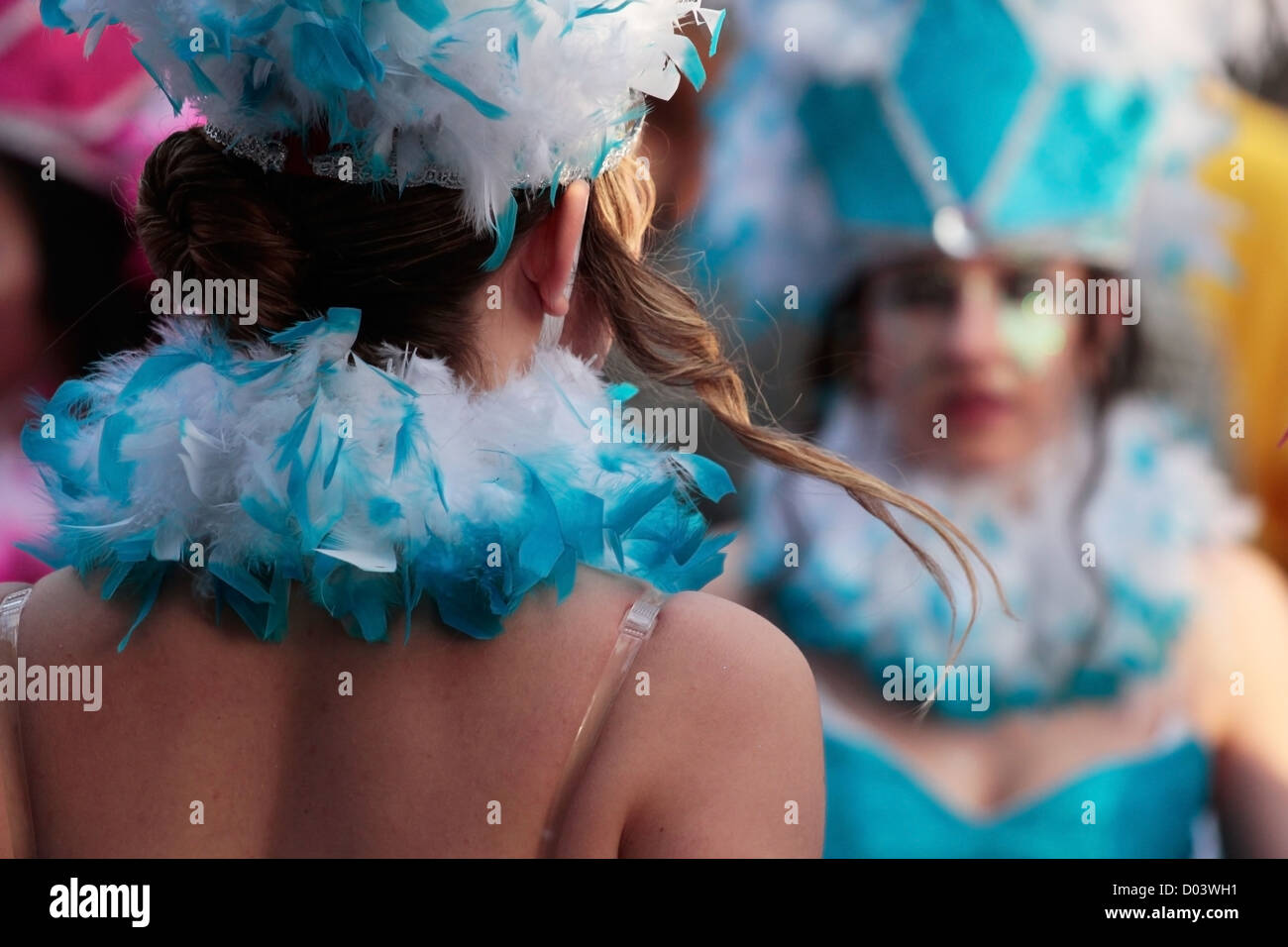 Young carnival performers Stock Photo - Alamy