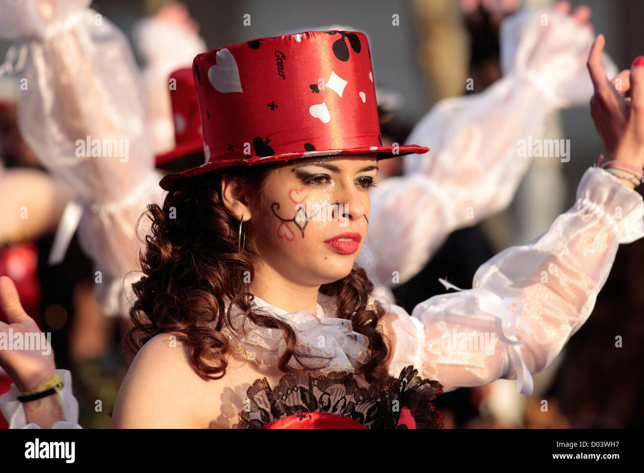 Young carnival performers Stock Photo - Alamy