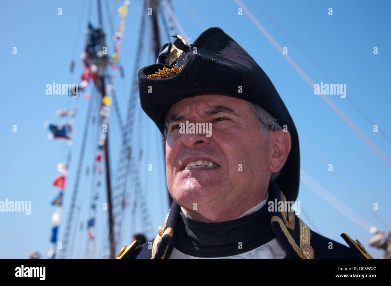 Commodore Decatur at Festival of Sail, Tall Sailing Ships in Harbour of ...