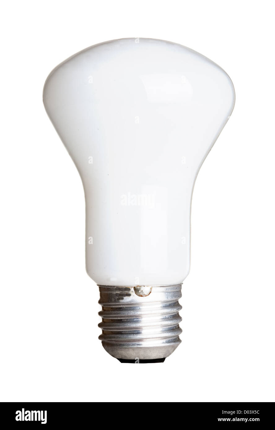 White light bulb isolated on white background Stock Photo - Alamy