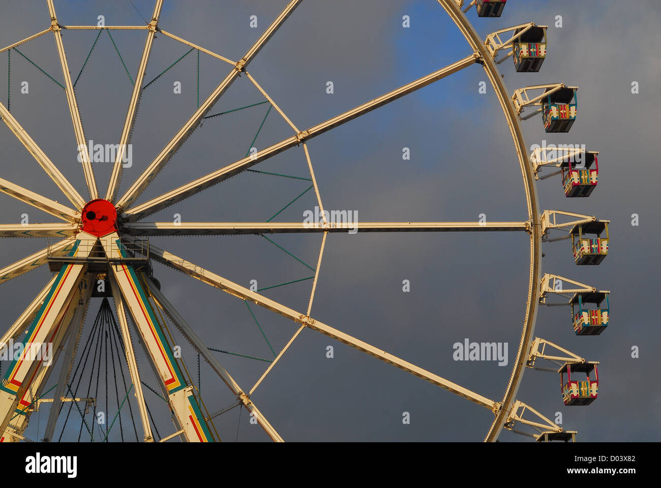 Giant Wheel, Berlin Germany, winter 2008 Stock Photo - Alamy