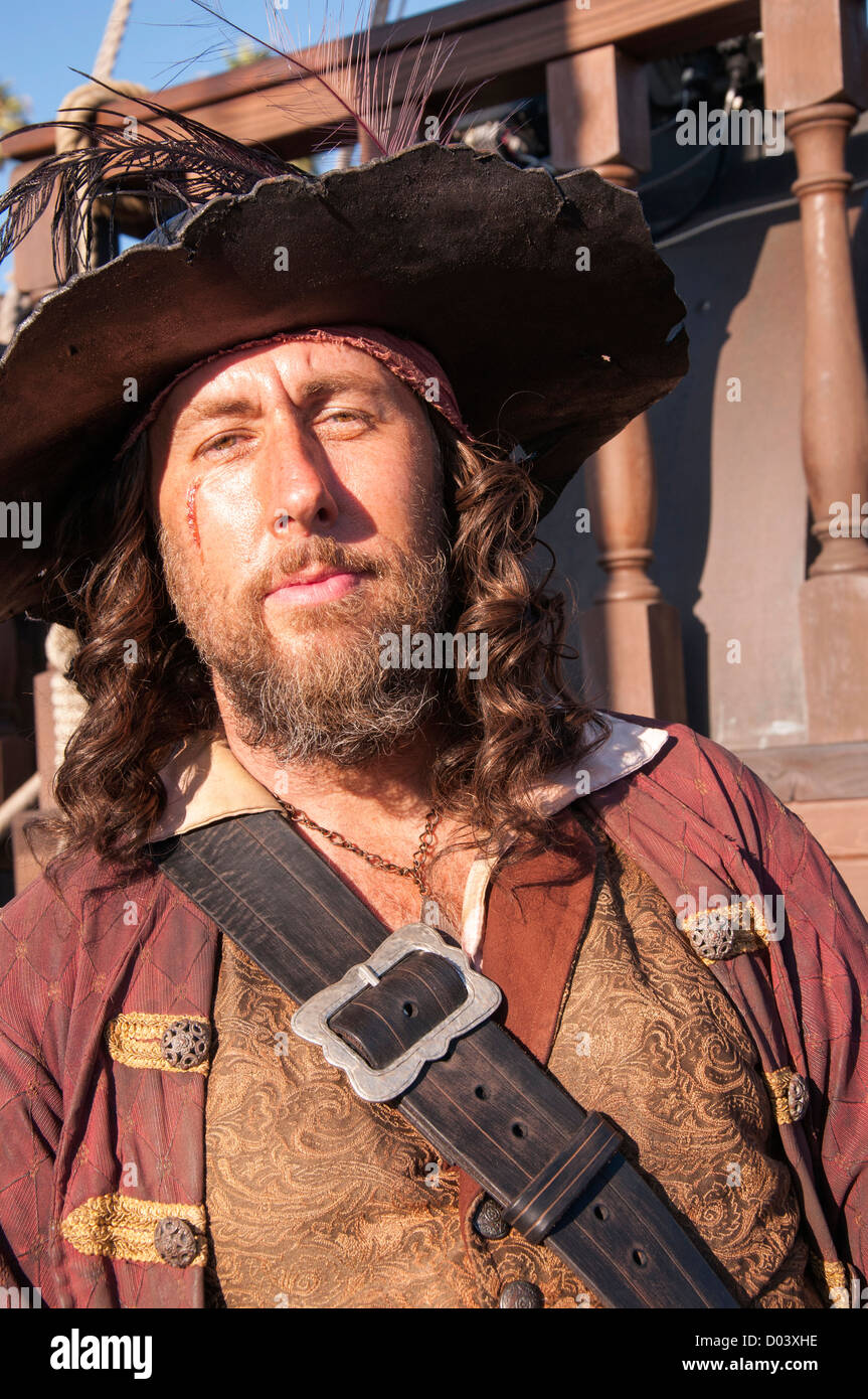 Pirate Captain Murdock in Sailing Festival in San Diego California ...