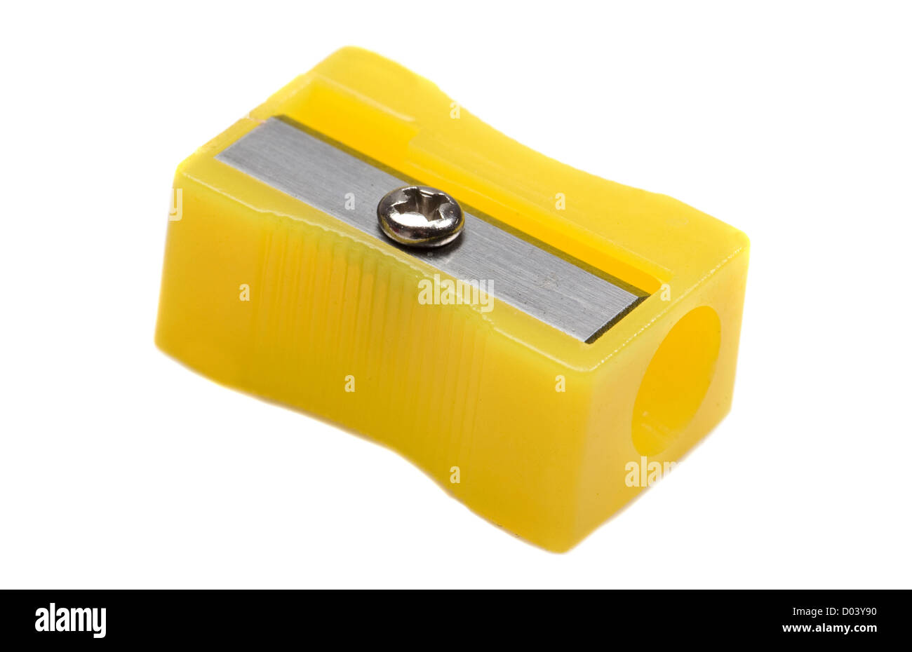 Photo of one pencil-sharpener on a over white background Stock Photo ...