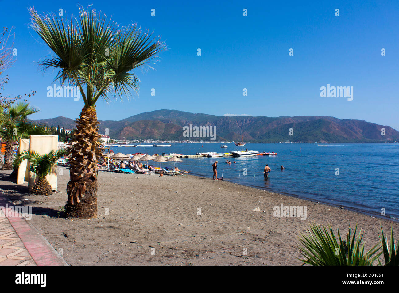 Marmaris turkey beach hi-res stock photography and images - Alamy