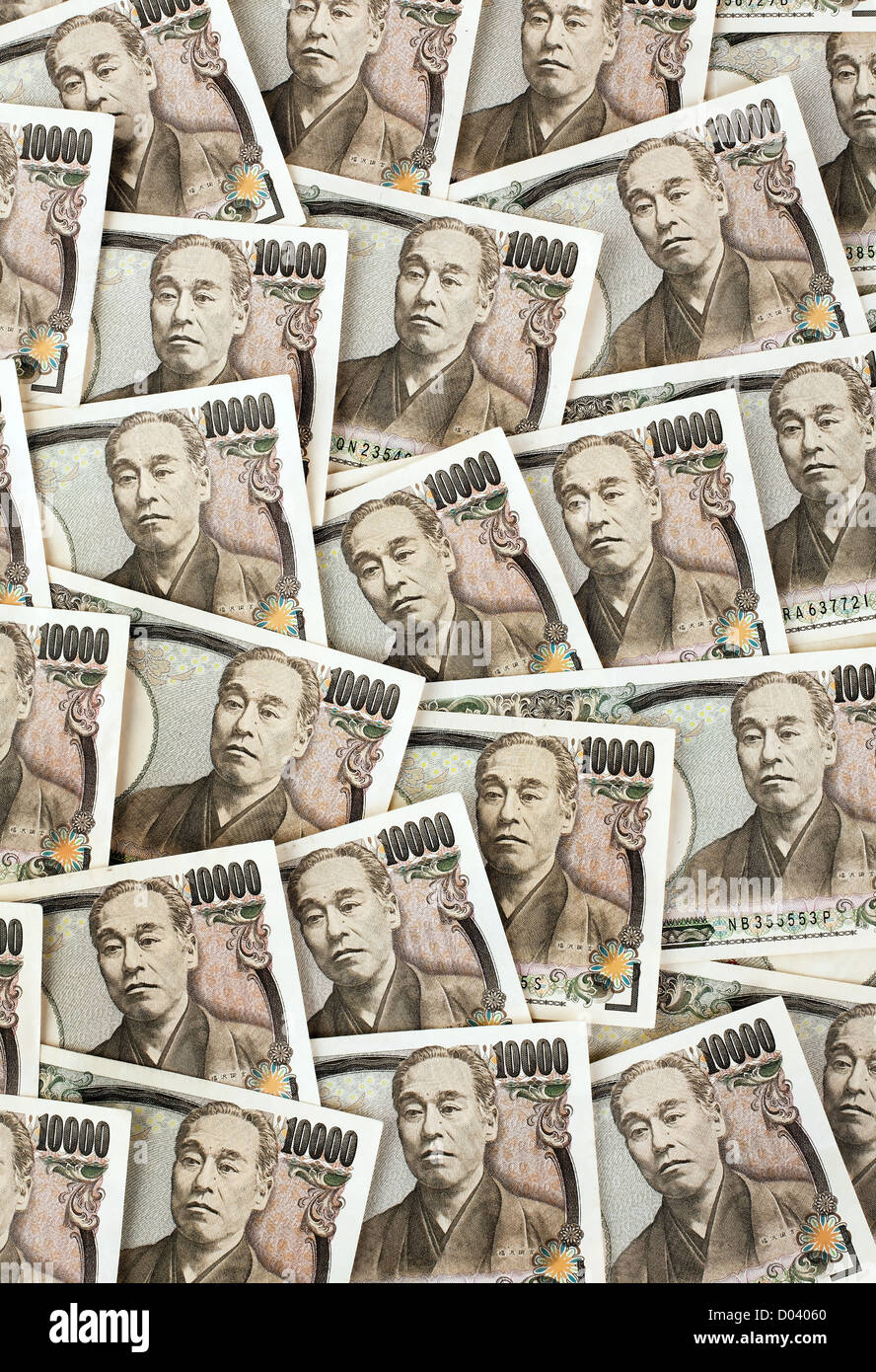Japanese yen notes money from japan hi-res stock photography and images ...