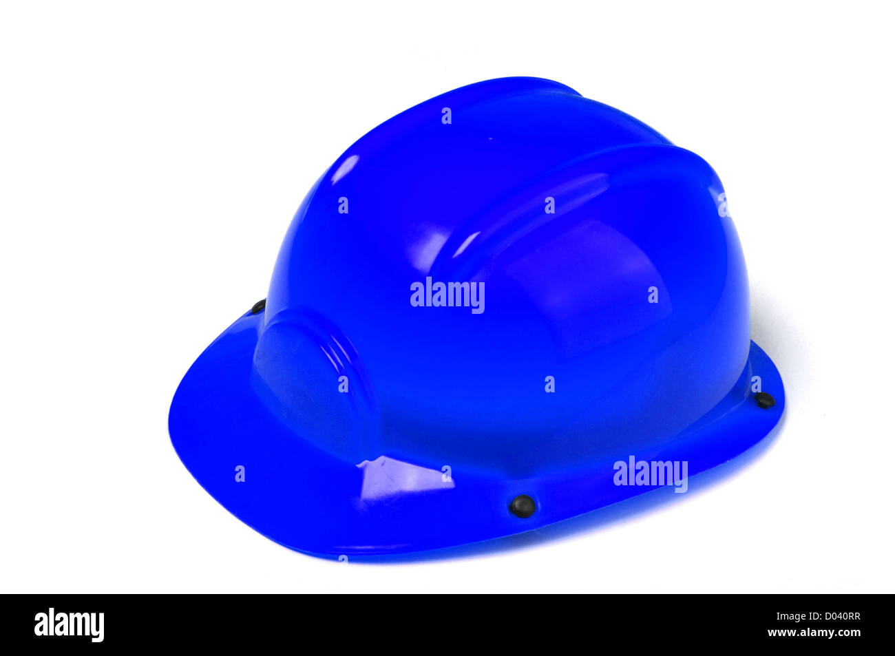 hard hat or construction helmet showing safety work concept Stock Photo ...
