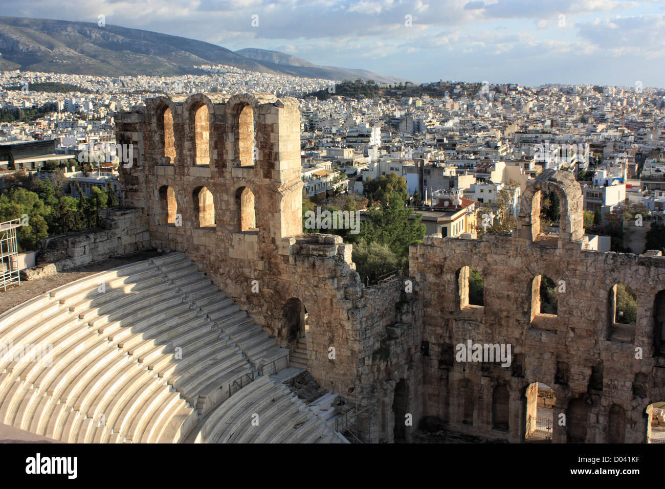 Acropolis amphitheatre hi-res stock photography and images - Alamy