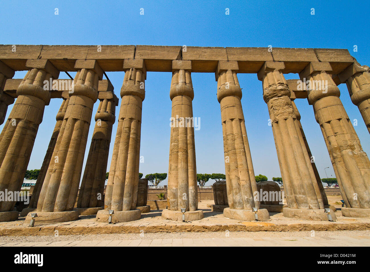Africa, Egypt, Luxor, Amun Temple of Luxor Stock Photo - Alamy