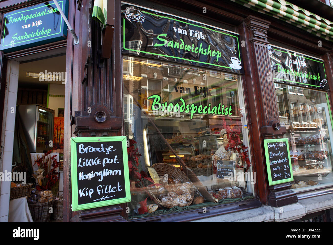 Dutch bakery shop amsterdam hi-res stock photography and images - Alamy