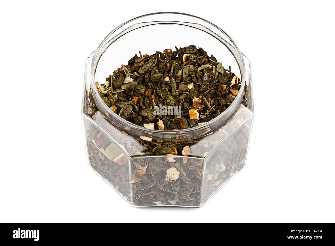 Jar With Tea Stock Photo - Alamy