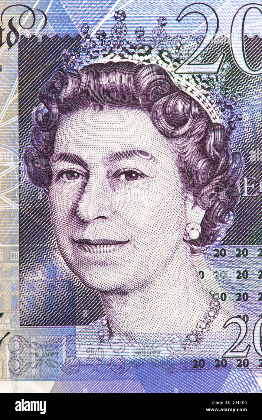 British pound notes. Pounds. Banknotes of the British currency Stock ...