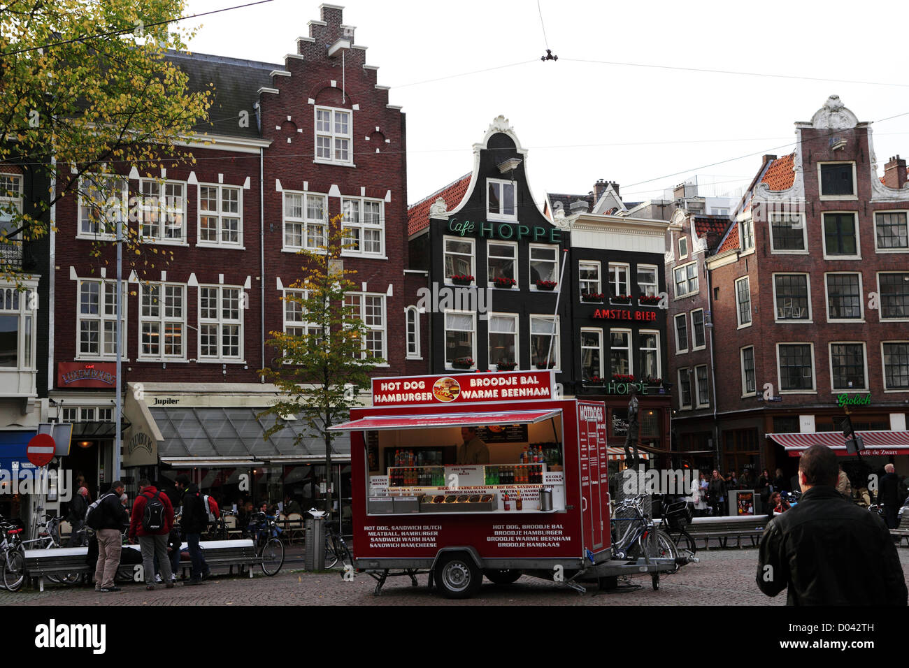 Hoppe spui amsterdam cafe hi-res stock photography and images - Alamy