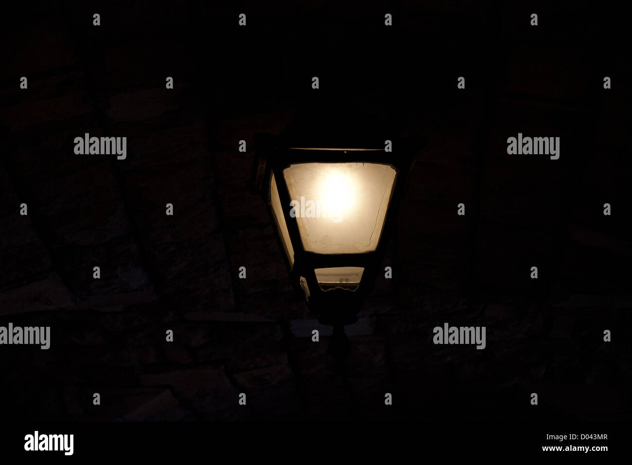 Old style lantern Stock Photo - Alamy