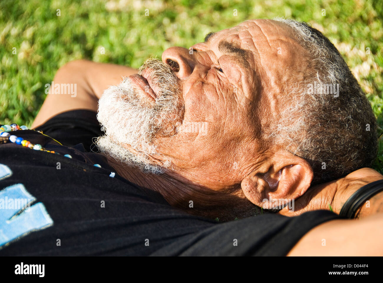 Old African black man with characterful face Stock Photo - Alamy
