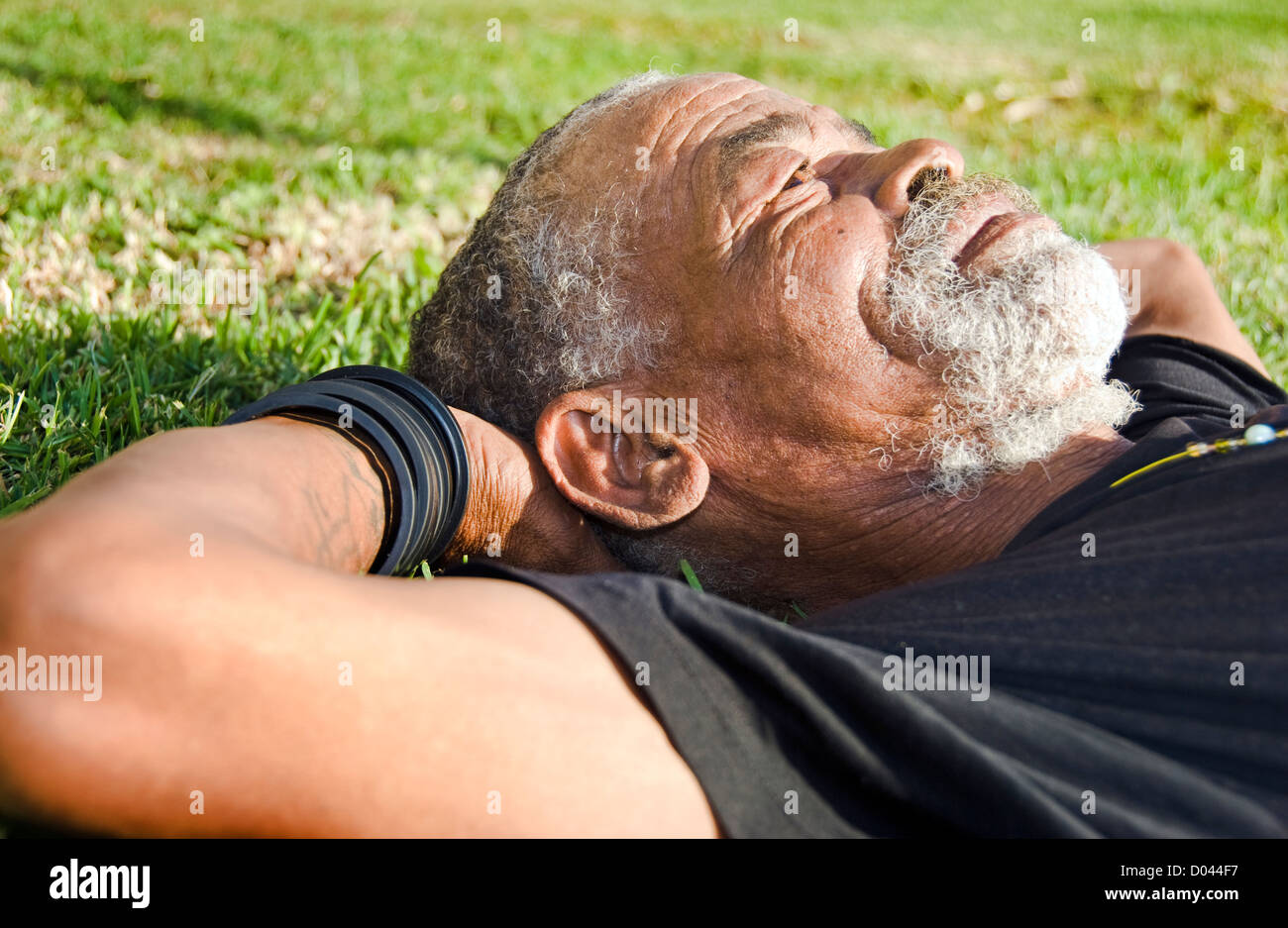 Old African black man with characterful face Stock Photo - Alamy
