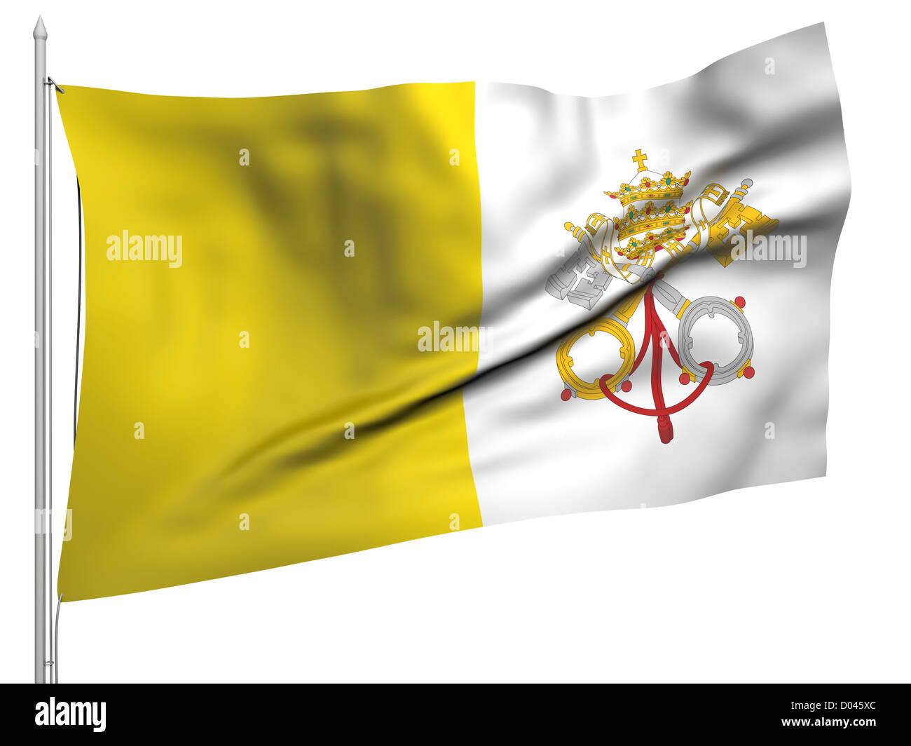 Symbolic image vatican flag hi-res stock photography and images - Alamy