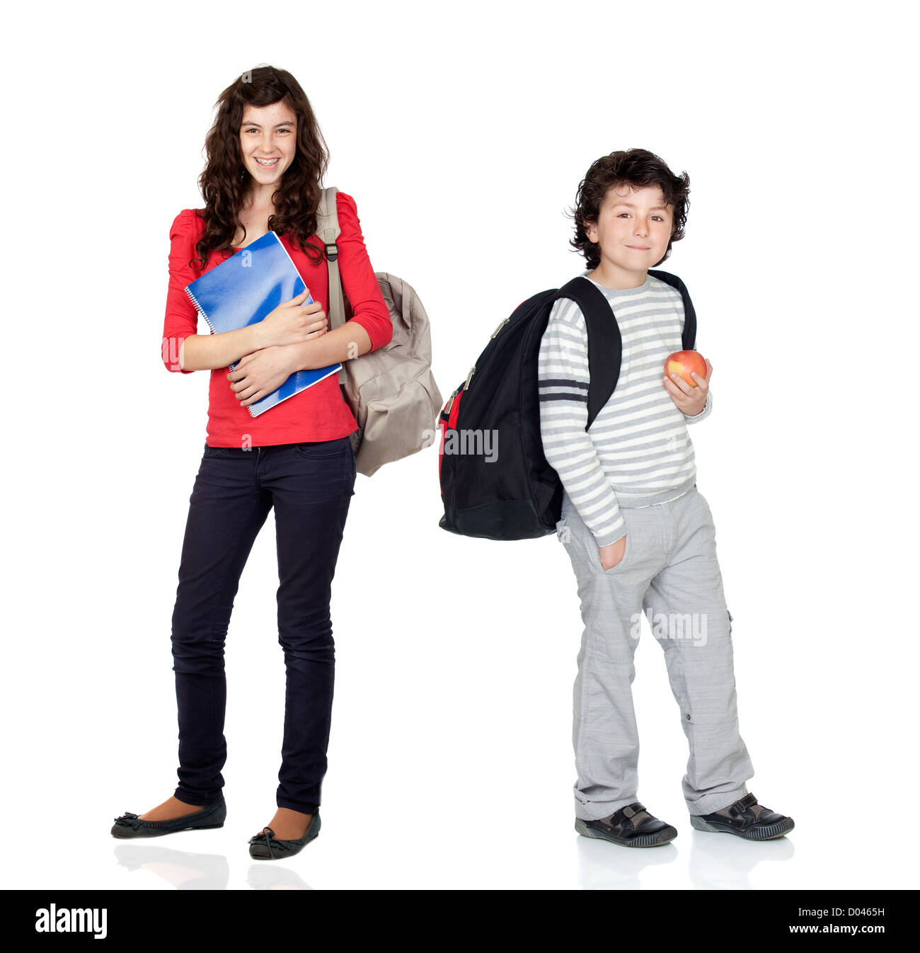 Different age school children Cut Out Stock Images & Pictures - Alamy