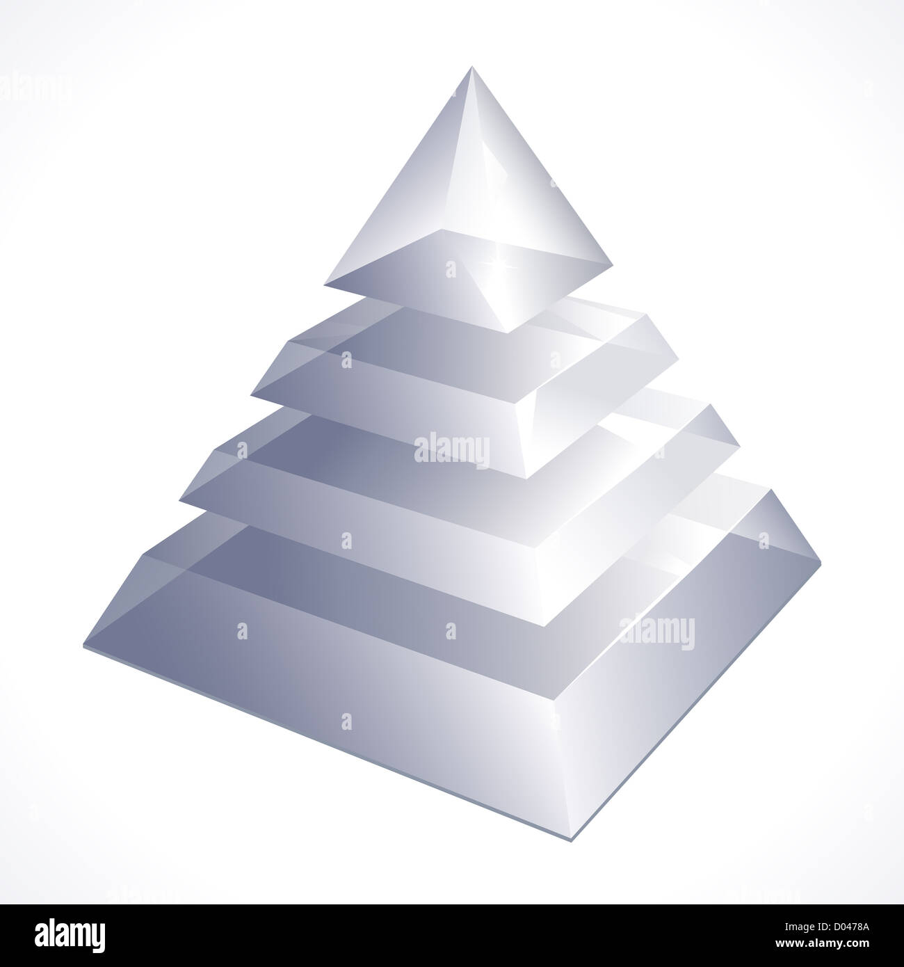 illustration of prism on white background Stock Photo - Alamy