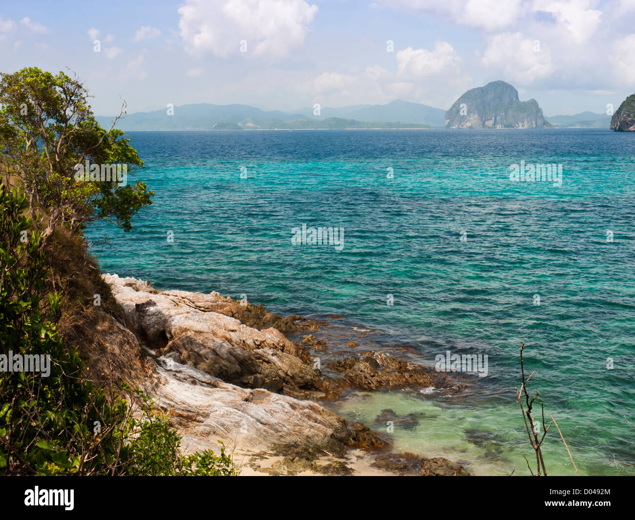 Landscape of tropical island, Palawan, Philippines Stock Photo - Alamy