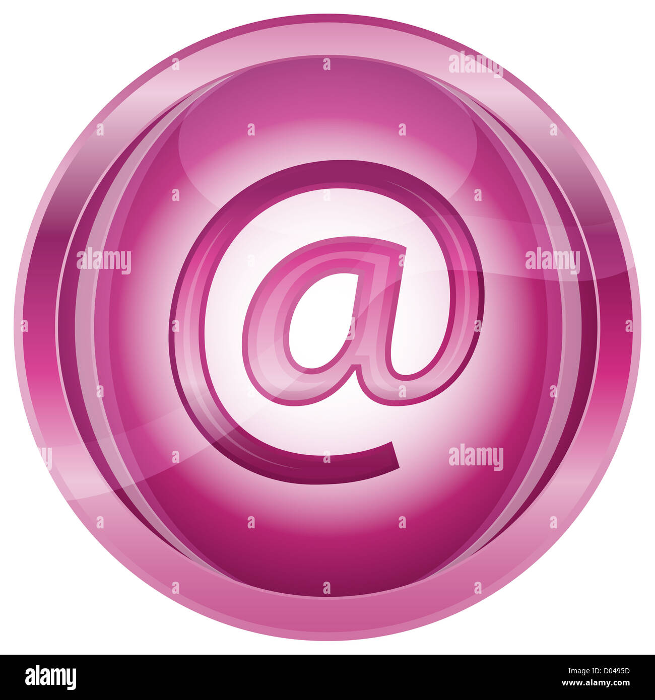 illustration of web icon on white background Stock Photo - Alamy