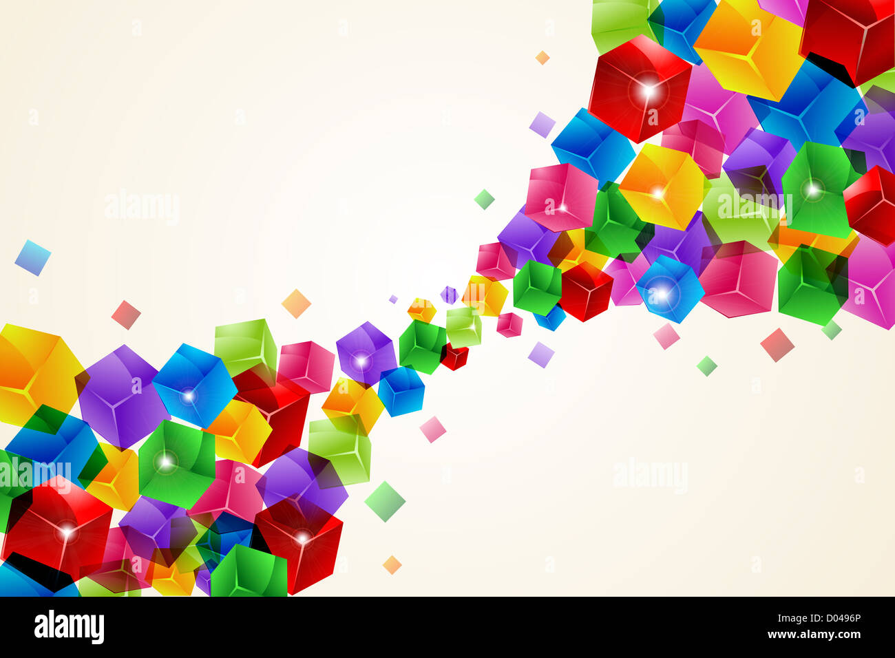 illustration of abstract colorful background Stock Photo - Alamy