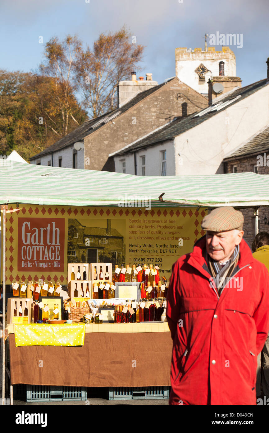 A farmers market at Orton near Shap, Cumbria, UK Stock Photo - Alamy