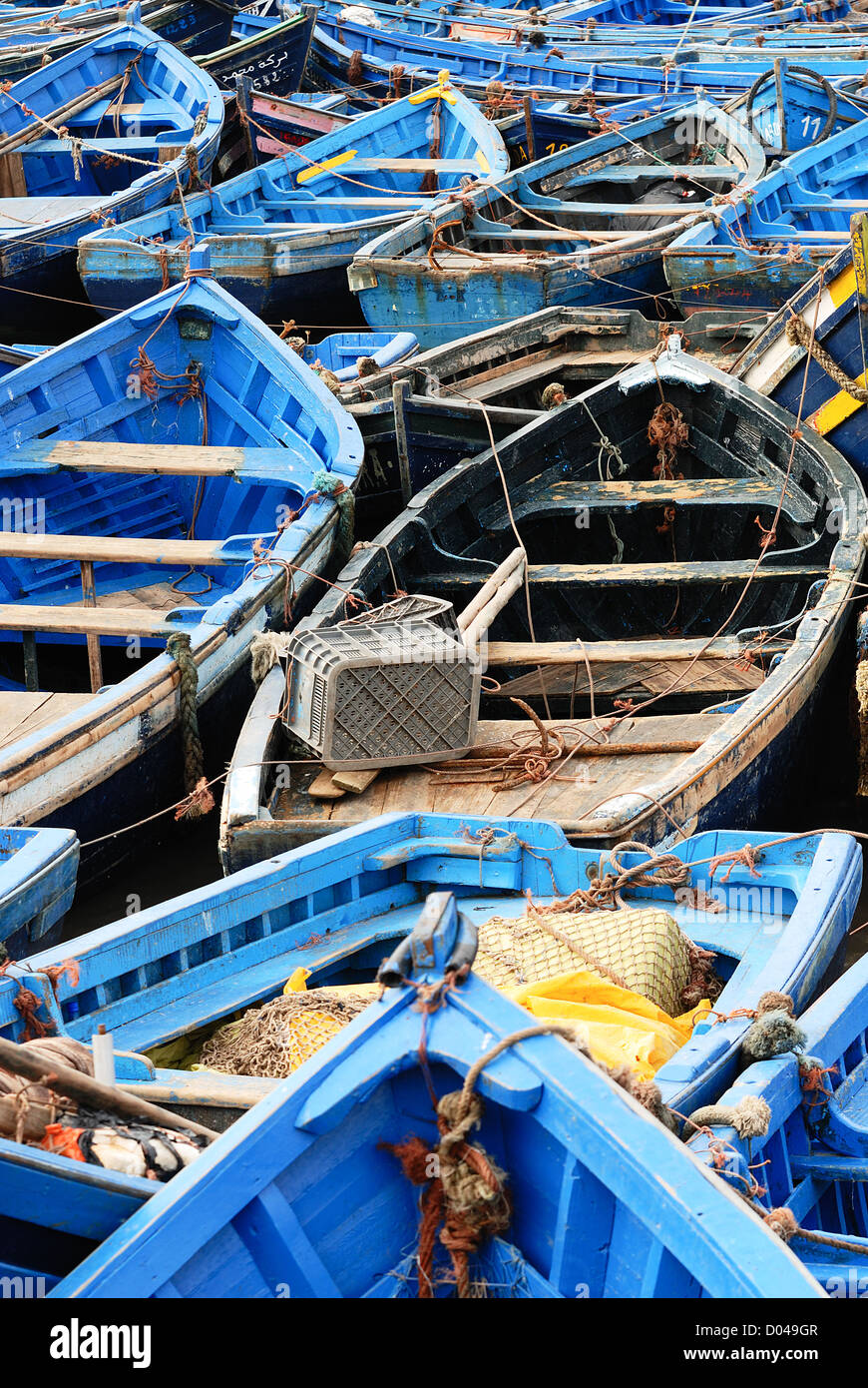 Traditional moroccan boats hi-res stock photography and images - Alamy