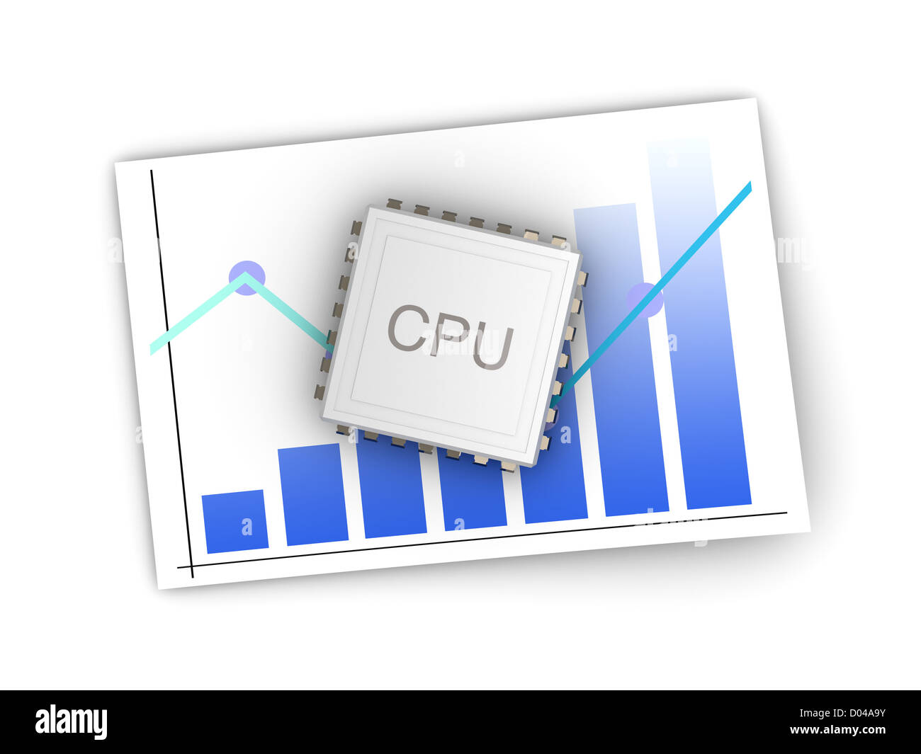 Computer cpu clipart Cut Out Stock Images & Pictures - Alamy