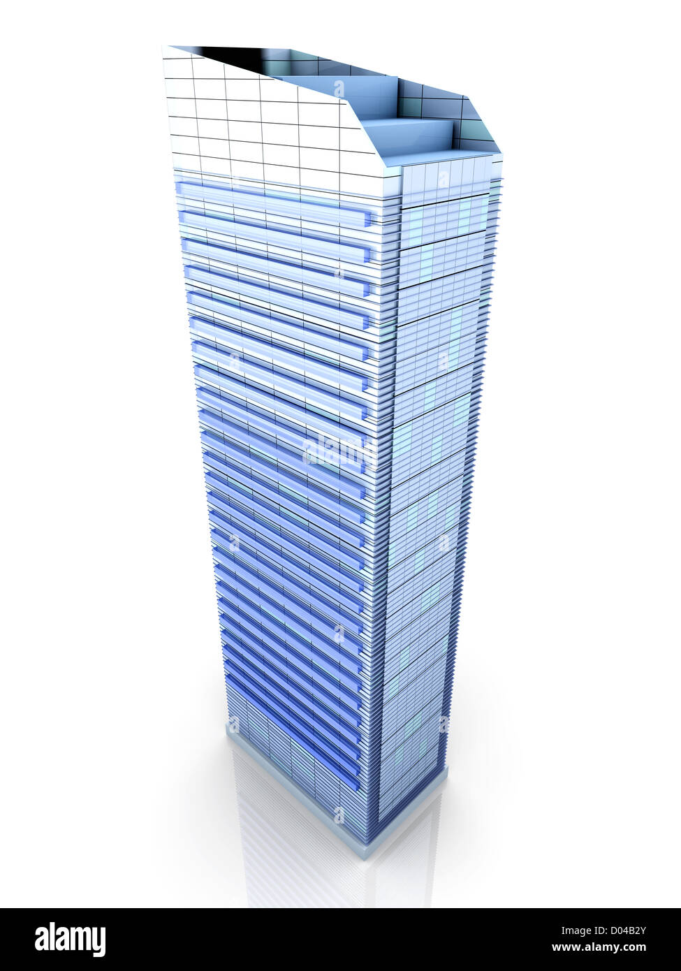 A contemporary skyscraper Stock Photo - Alamy