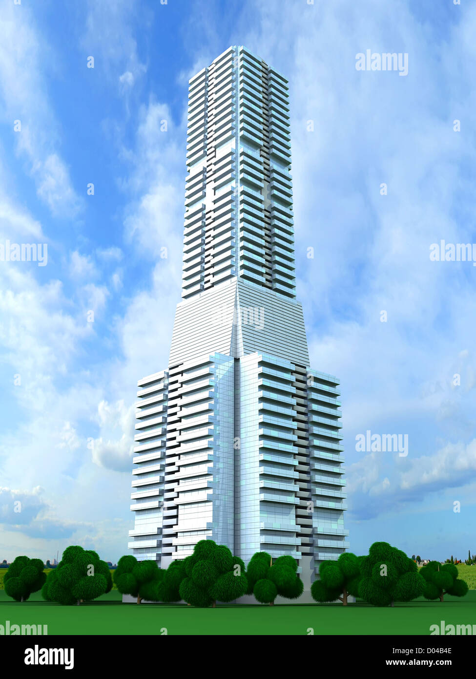 A contemporary skyscraper Stock Photo - Alamy