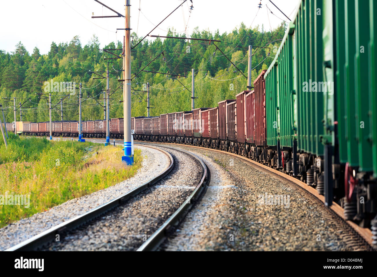 Freight train carriage hi-res stock photography and images - Alamy