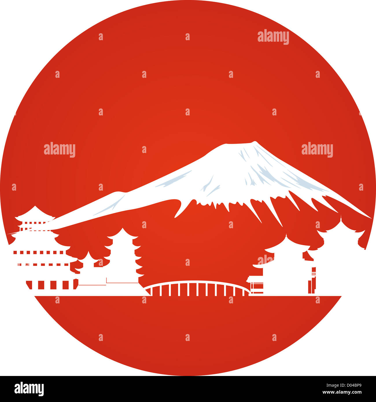 Fujiyama drawing hi-res stock photography and images - Alamy